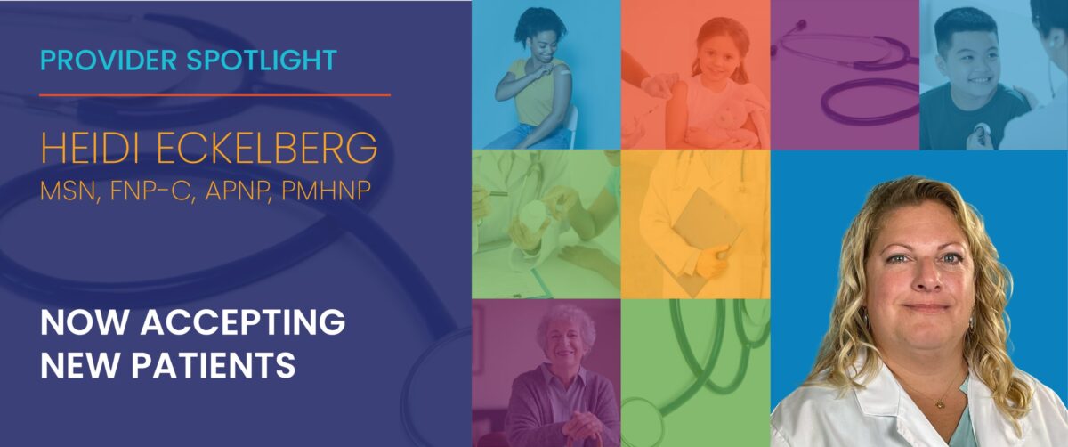 Provider Spotlight: Heidi Eckelberg, MSN, FNP-C, APNP, PMHNP - Pillar ...