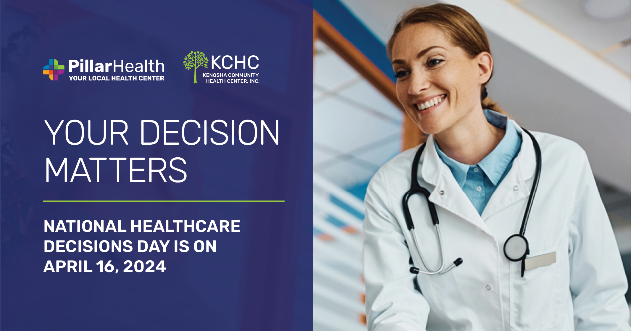 National Healthcare Decision Day (NHDD) is on April 16, 2024 | Pillar ...