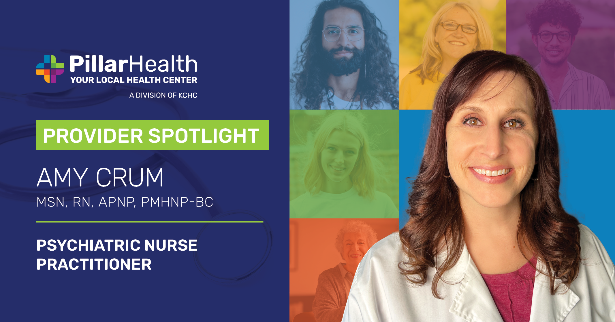 Meet Amy Crum, Psychiatric Nurse Practitioner at KCHC - Compassionate ...